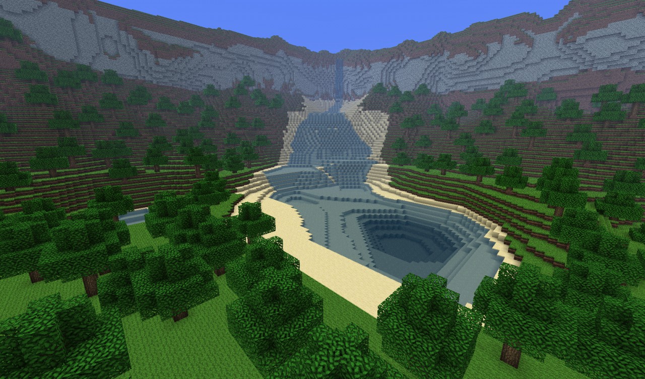 The Pit (TerraFormed) Minecraft Map
