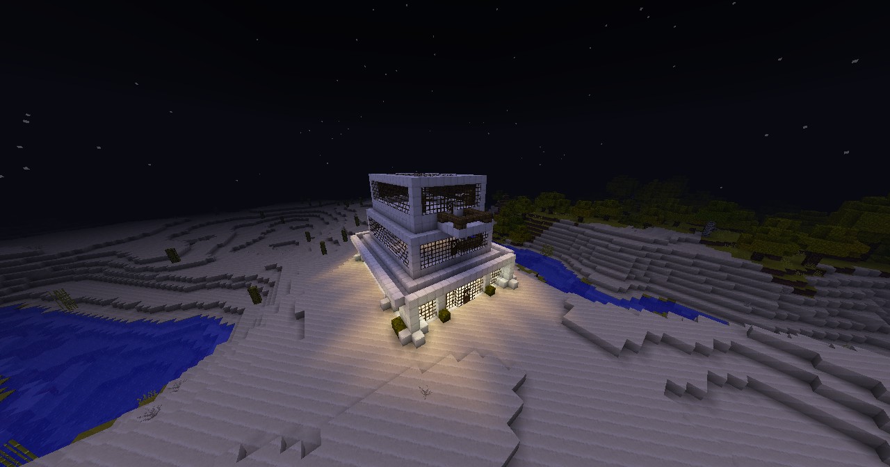 Modern House Minecraft Map