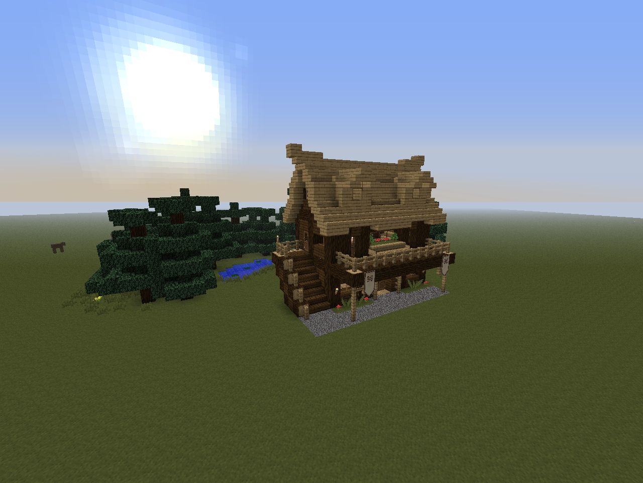 [Housing] Town_Housing_Design_#2 *Re-Engineered* Minecraft Map