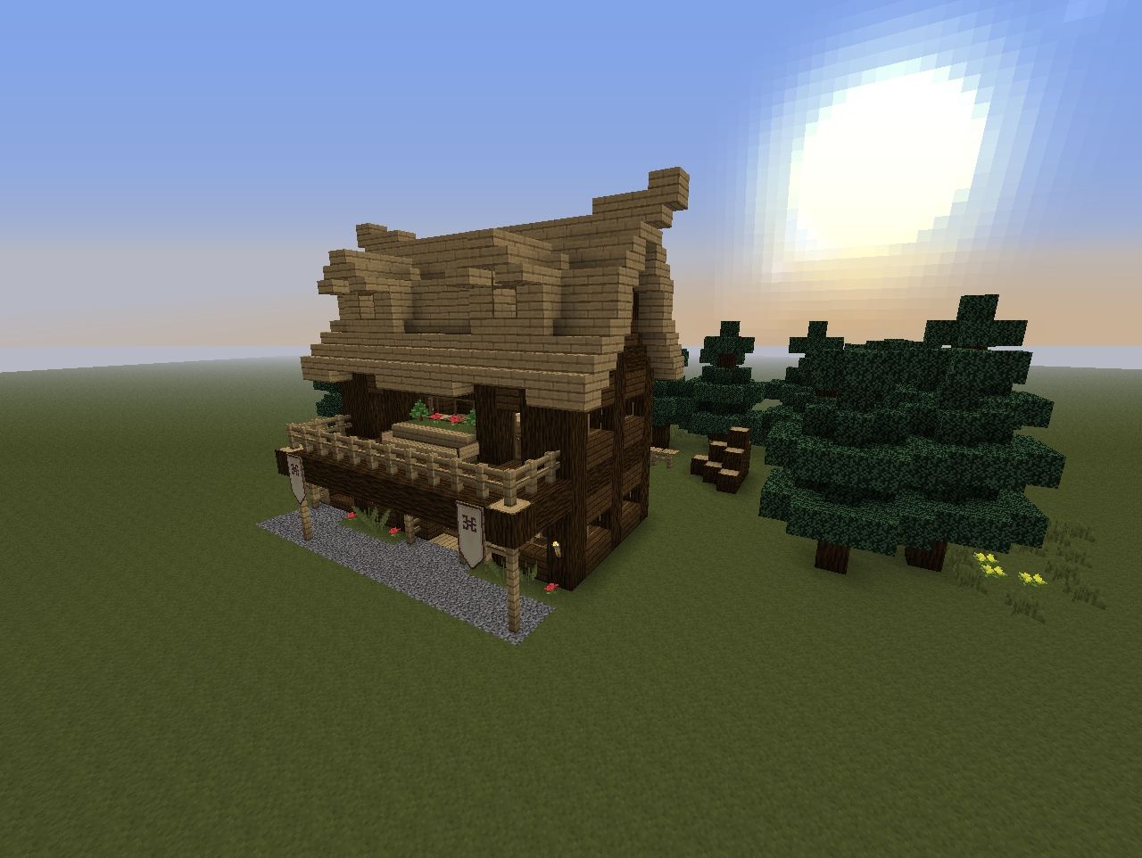 [Housing] Town_Housing_Design_#2 *Re-Engineered* Minecraft Map