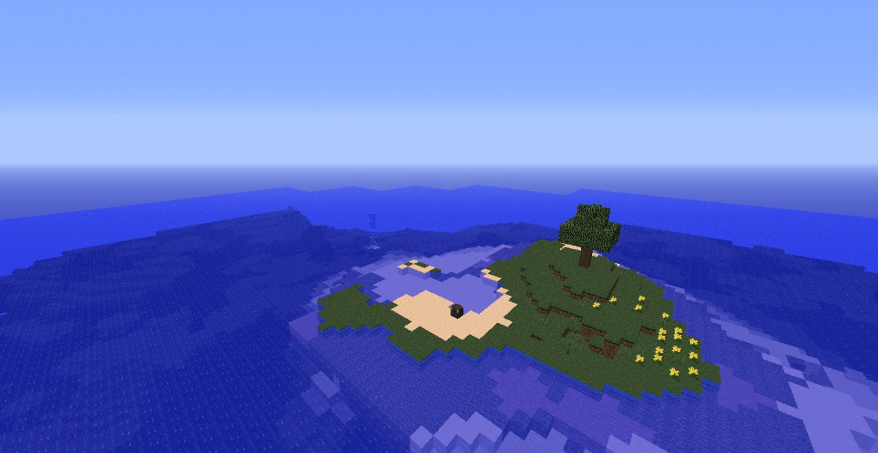 the forgotten island NOW GET TO THE END WITHOUT EYE OF ENDER Minecraft Map