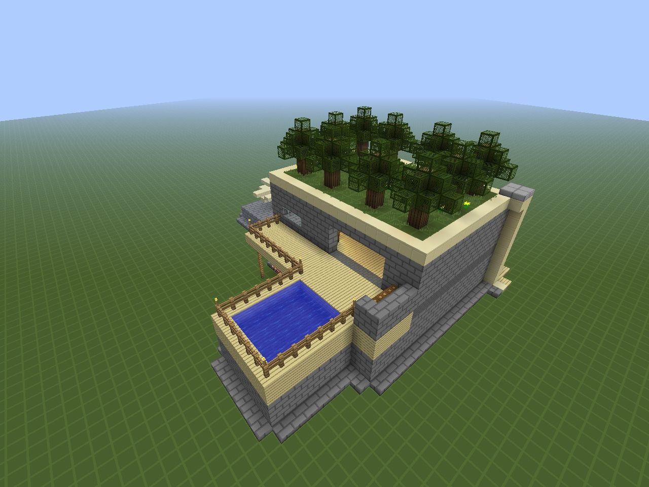 Luxury Apartment Project- The first building Minecraft Map