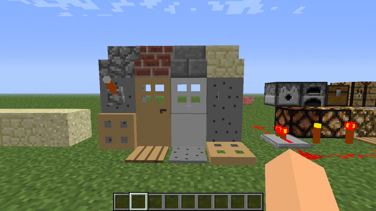 easy craft beta now with furnaces and dispensers Minecraft Texture Pack
