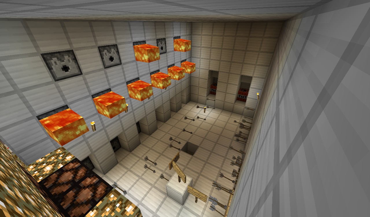 Escape in 100 seconds: The Legendary Execution Chamber Minecraft Map