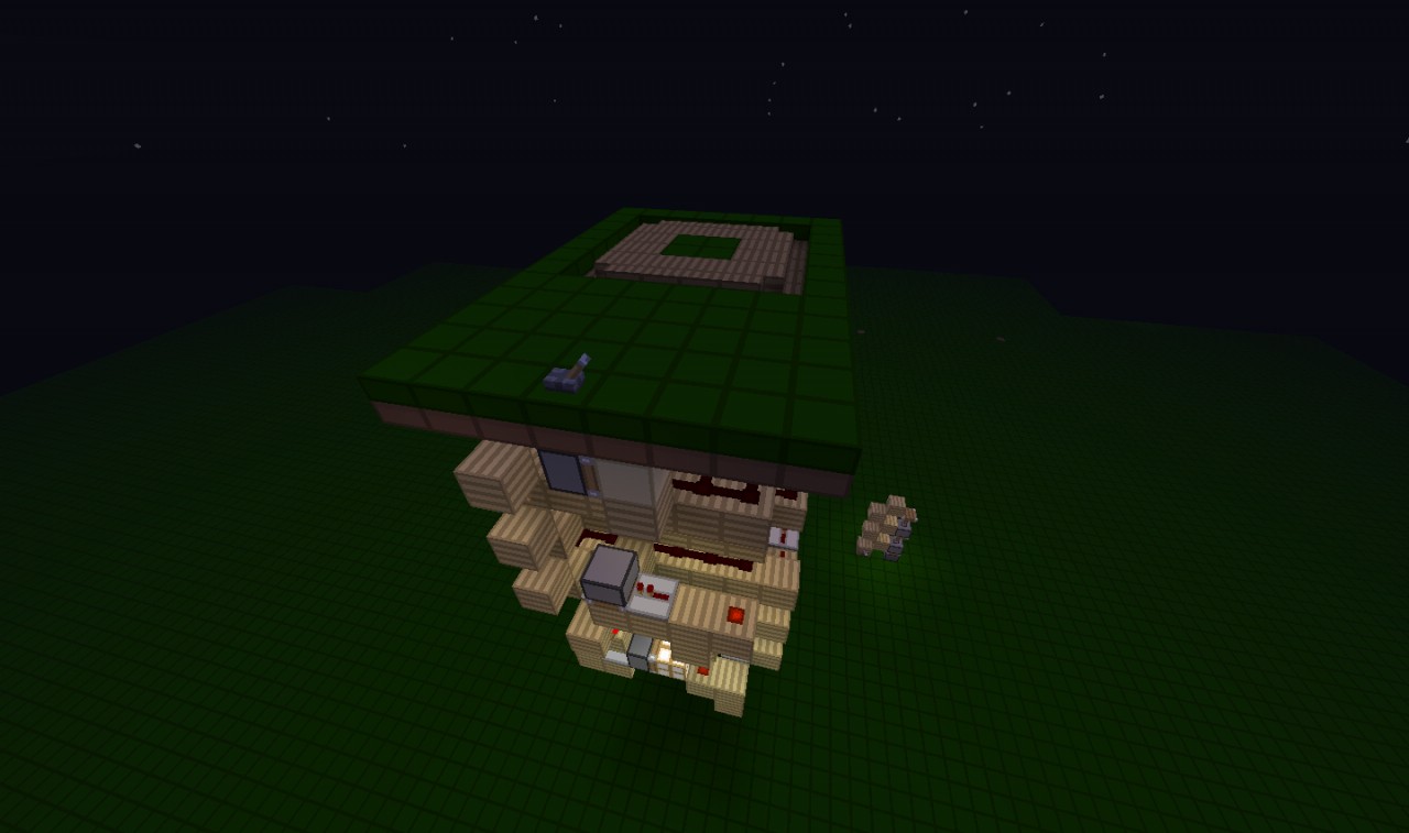 Super Compact Auto House Minecraft Map