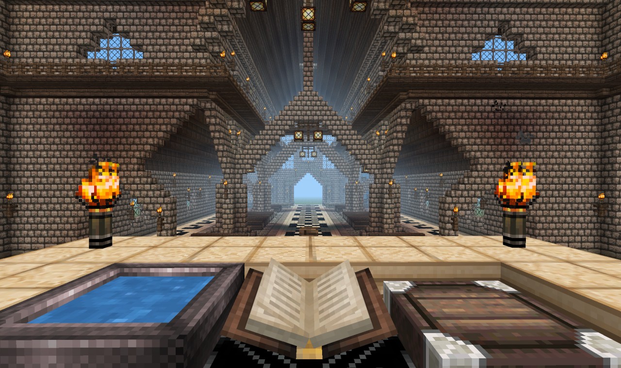 Medieval Cathedral Minecraft Map