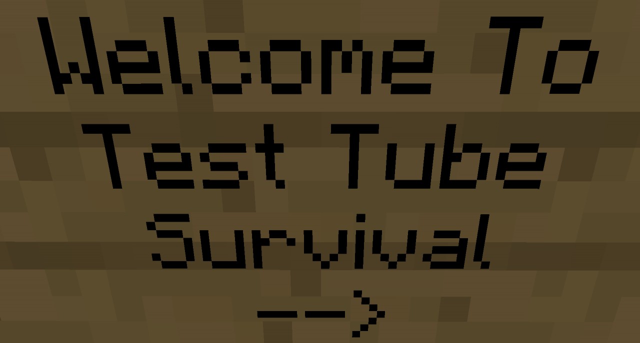 Test Tube Survival Minecraft Map