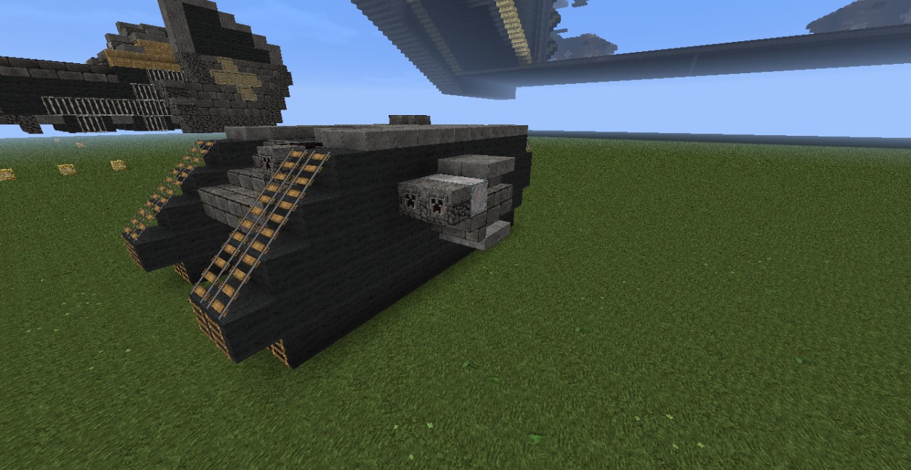 Thunderhawk Transporter and Land Raider Minecraft Map