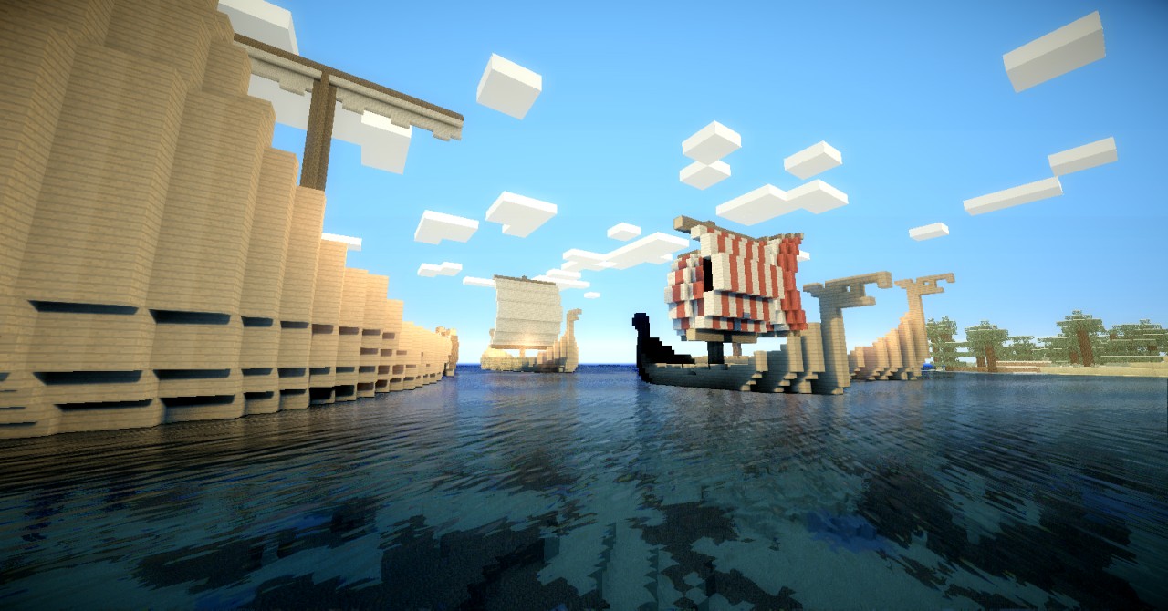 Viking Ship Pack Minecraft Map