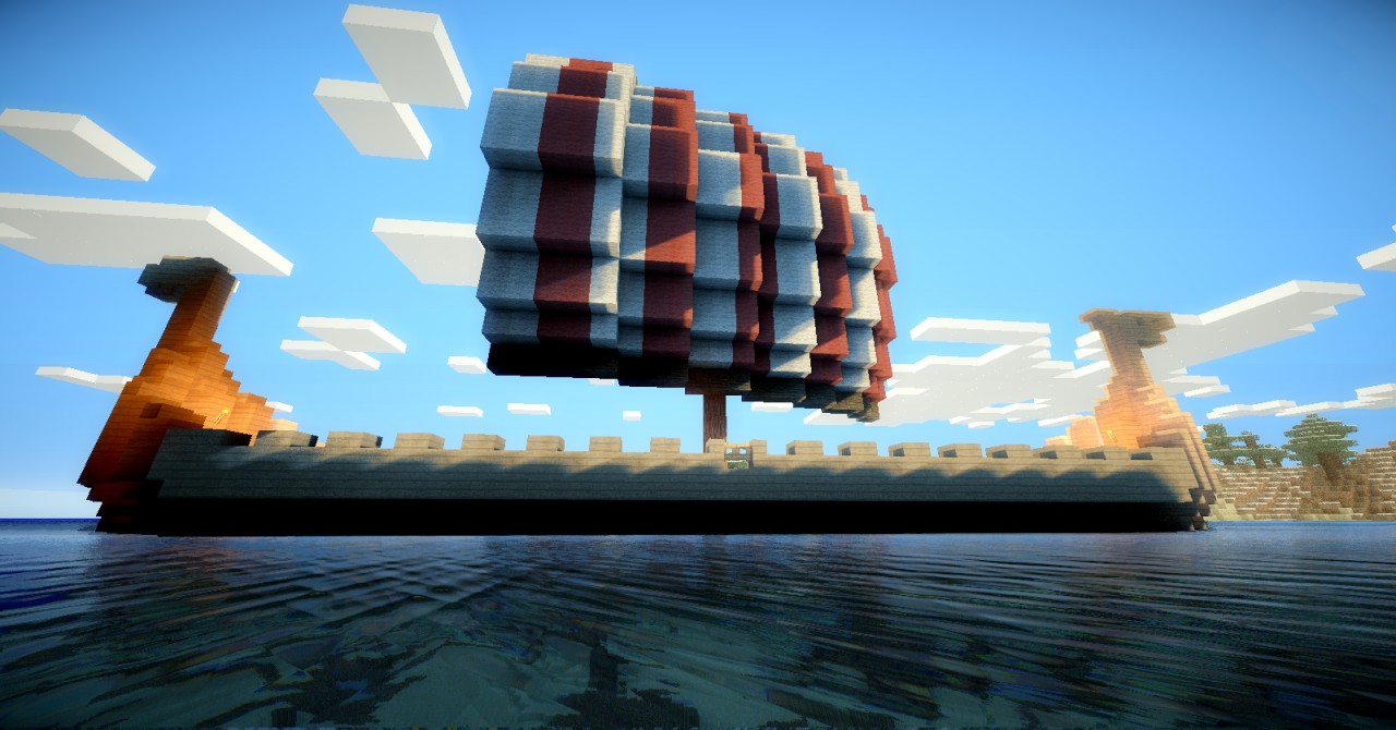 Viking Boat Pack Minecraft Project