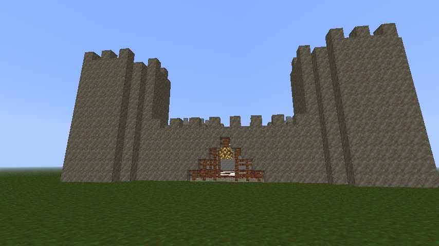 Castle With 3 Normal Towers Minecraft Map