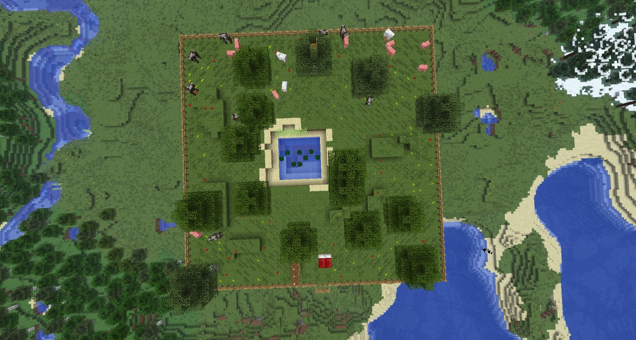 Sky survival Minecraft Map