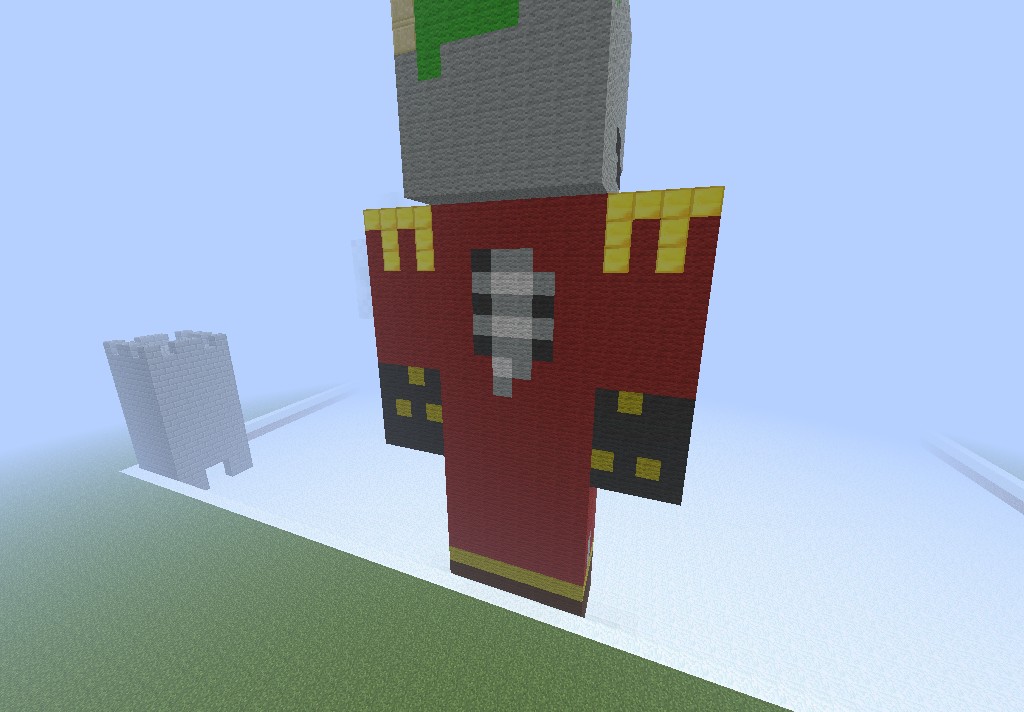 Statue of pirate zombie Minecraft Map