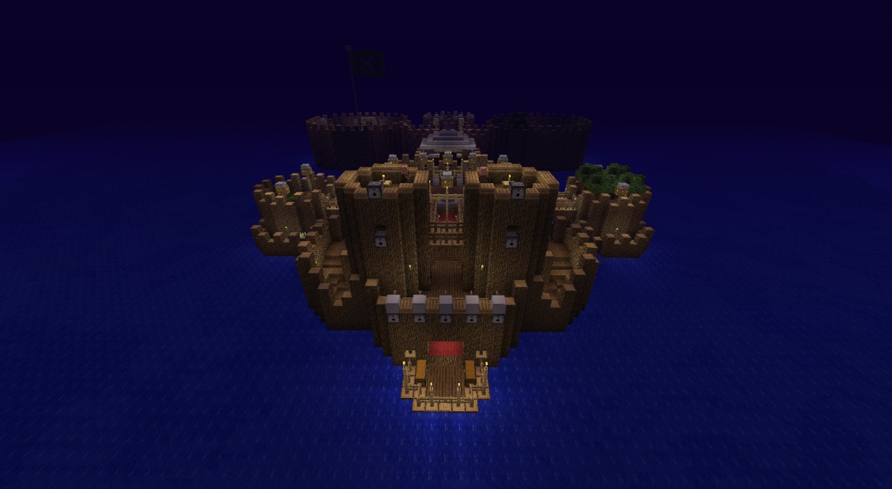 Ocean Fortress Minecraft Map