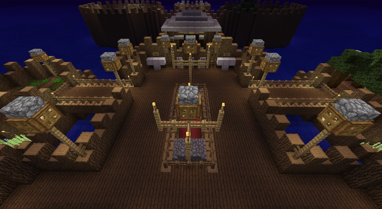 Ocean Fortress Minecraft Map