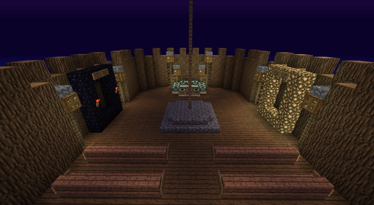 Ocean Fortress Minecraft Map