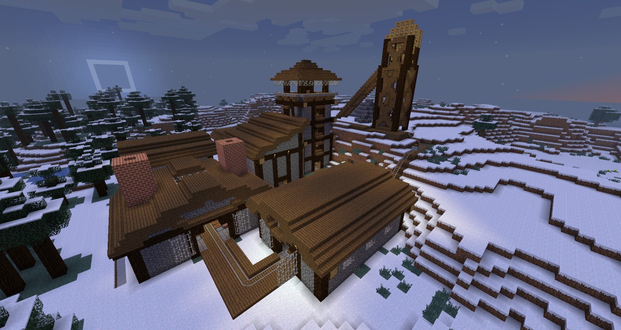 Miner Town Minecraft Map