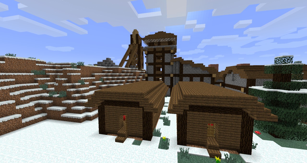 Miner Town Minecraft Map