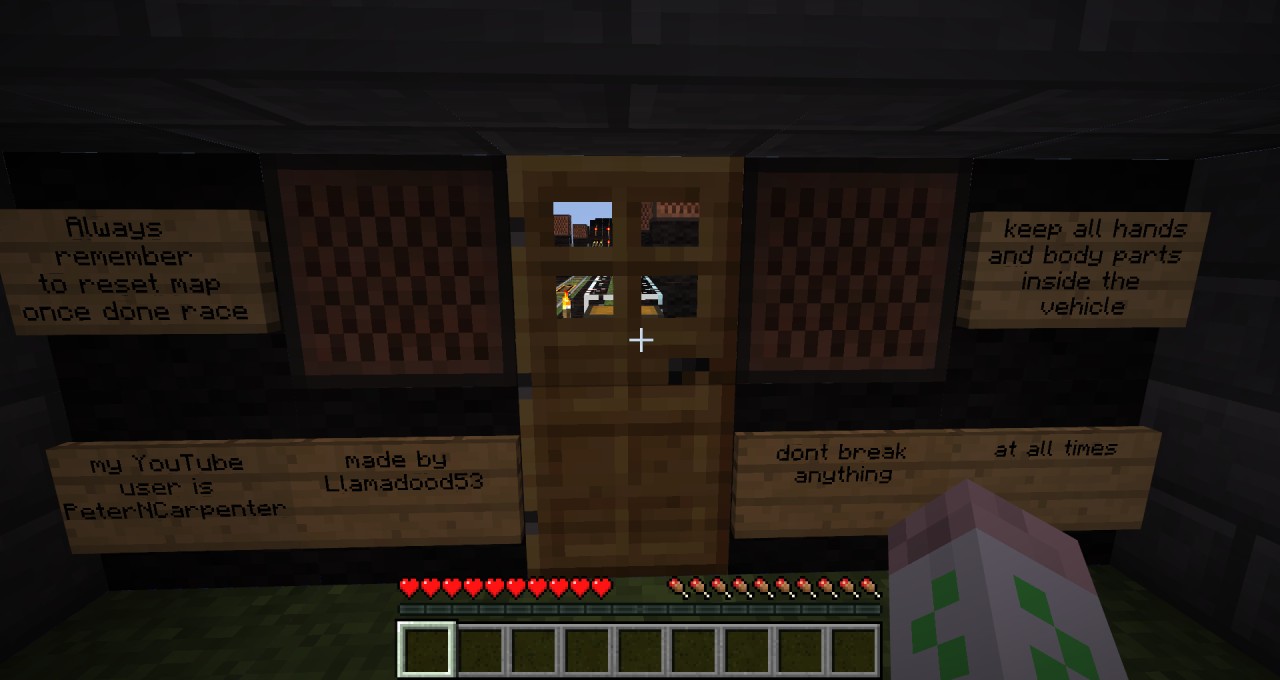 Drag Racing Minecraft Map