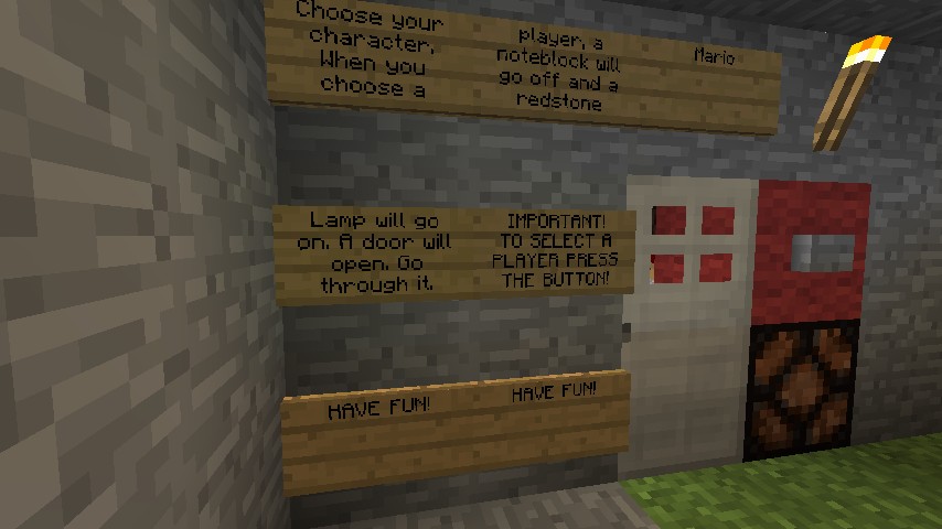 Mario Kart DS map Minecraft Map