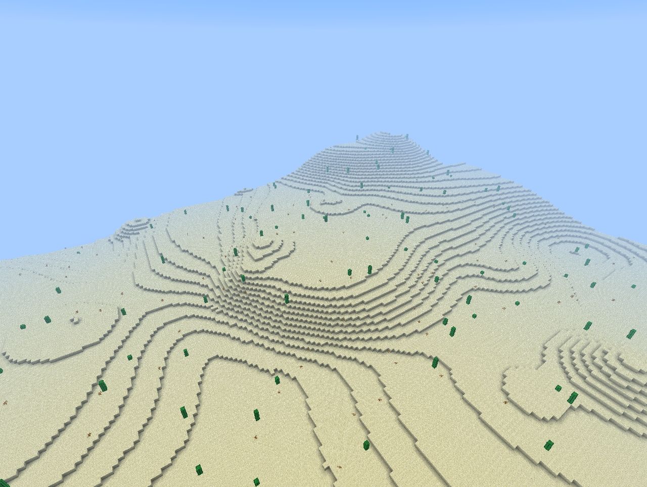 [Custom Terrain] Desert Minecraft Map