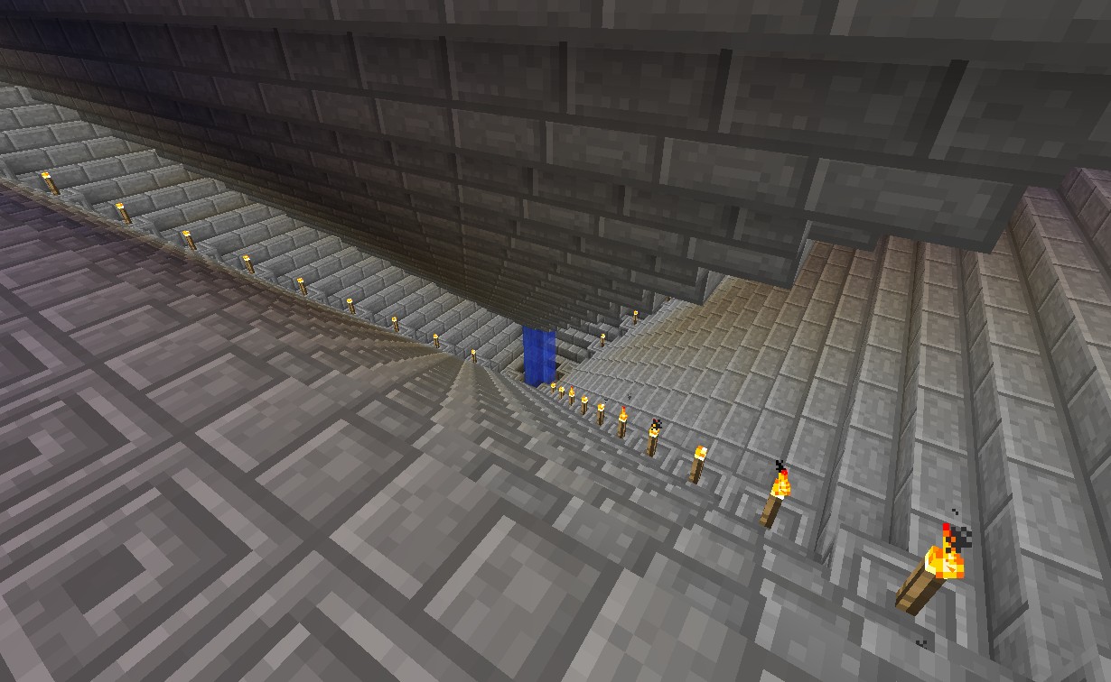 stone pyramid Minecraft Map