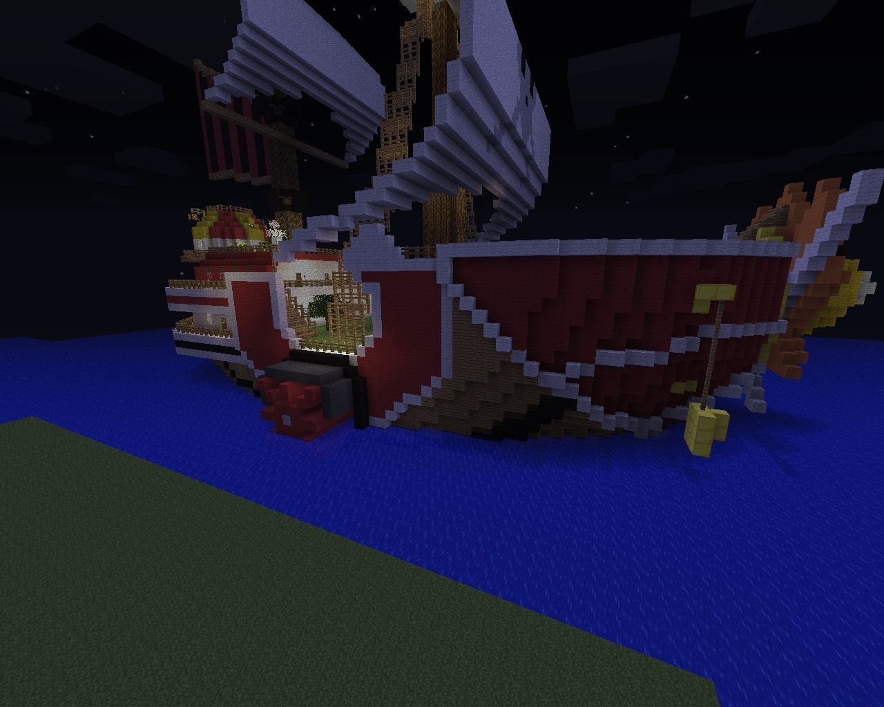 Thousand Sunny by Edoon V.2 Minecraft Map