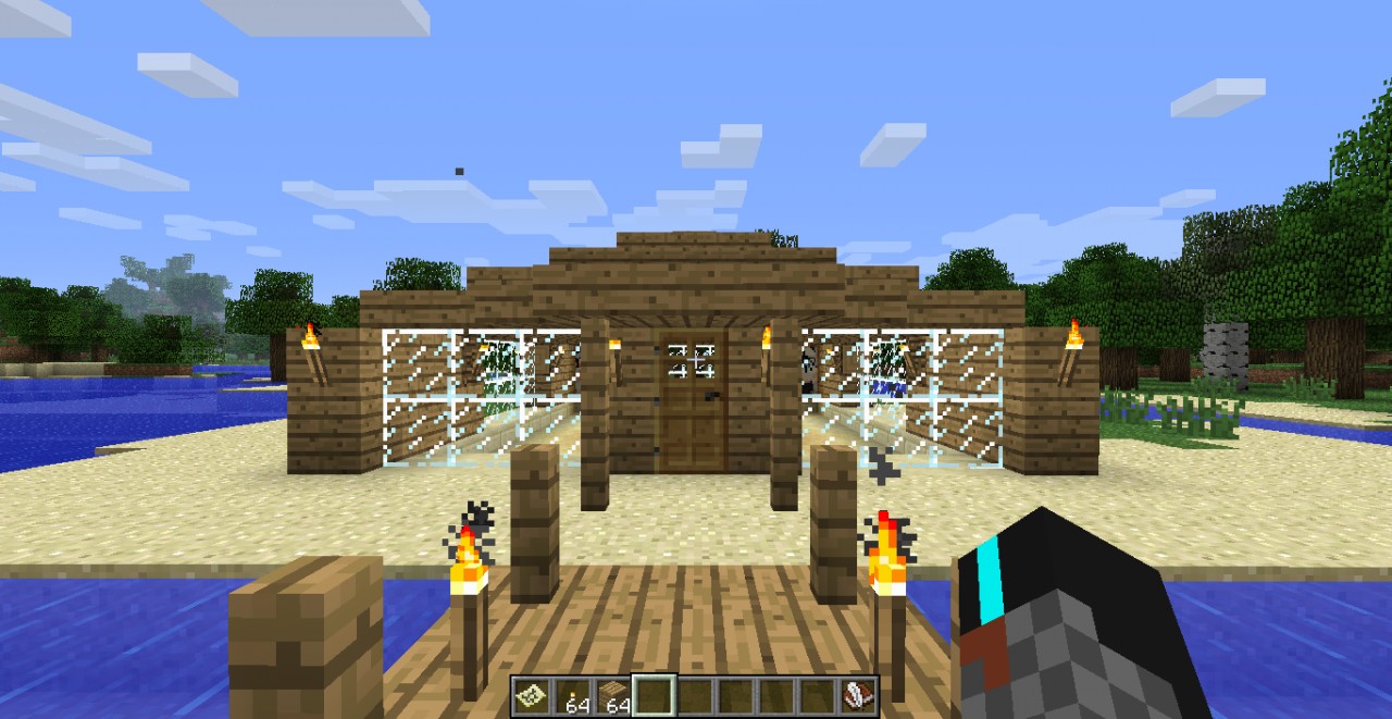 sick house Minecraft Map