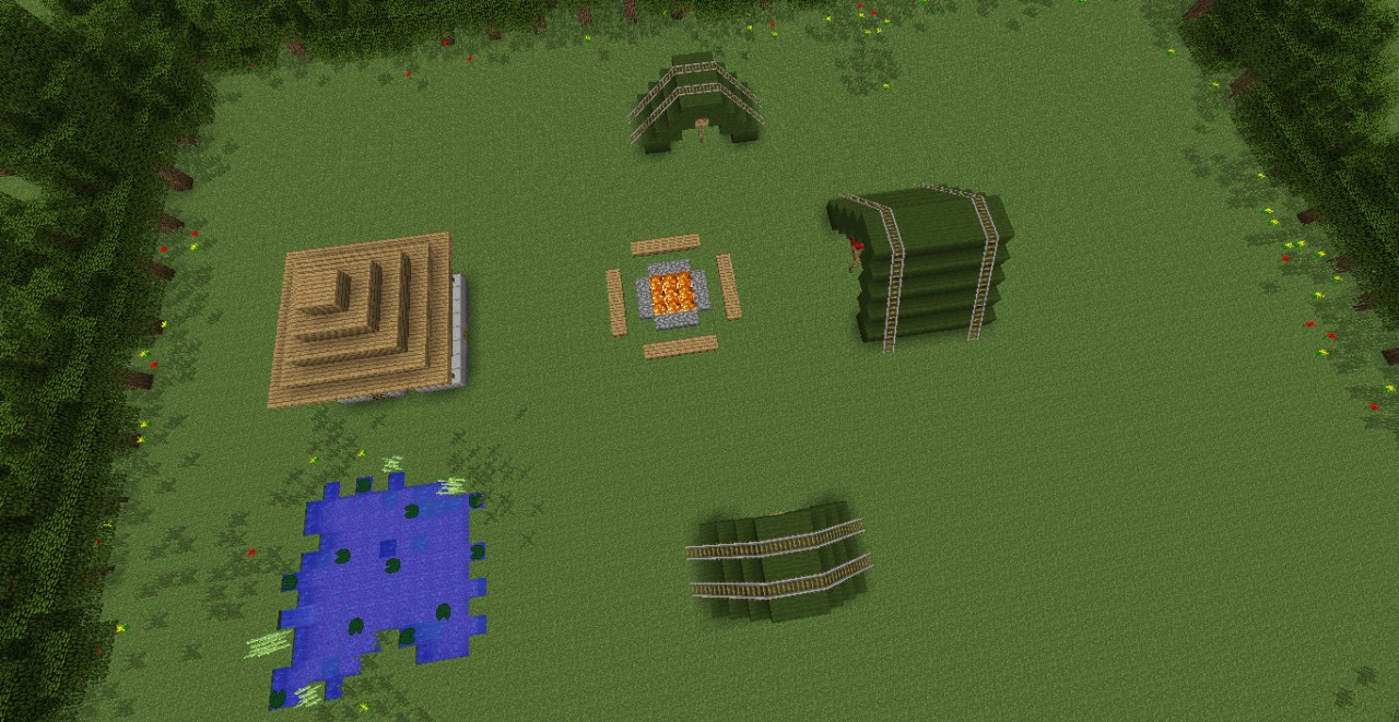 Army Camp Minecraft Map