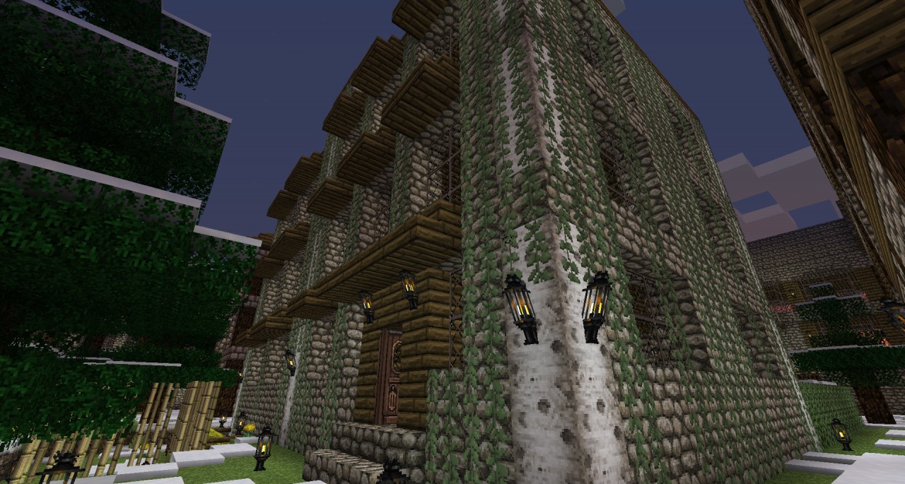 The Wolf Den - Shakespearean Cottage Minecraft Map