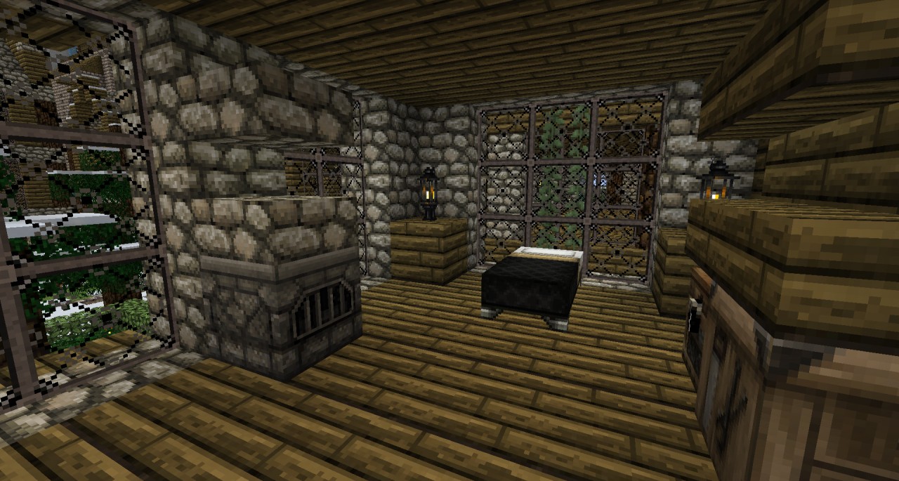 The Wolf Den - Shakespearean Cottage Minecraft Map