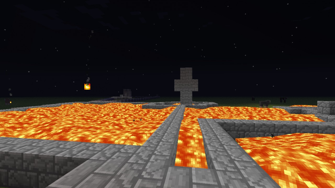 Lava World Minecraft Map