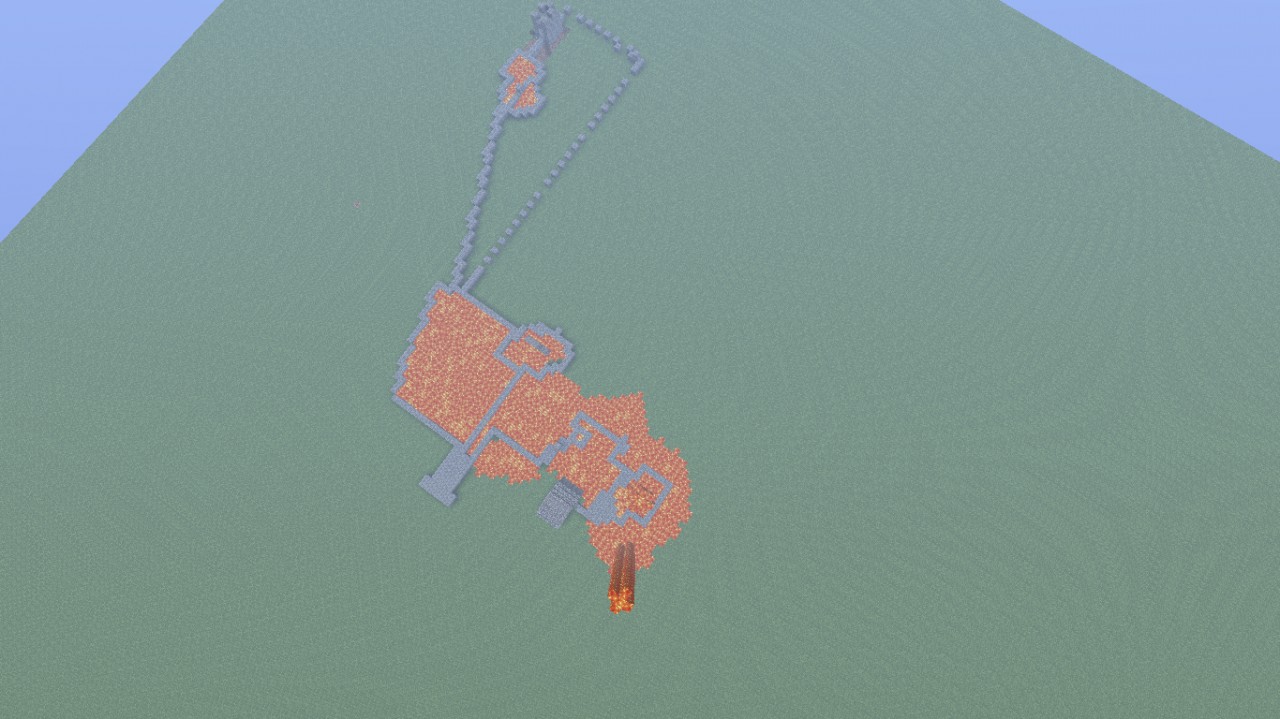 Lava World Minecraft Map