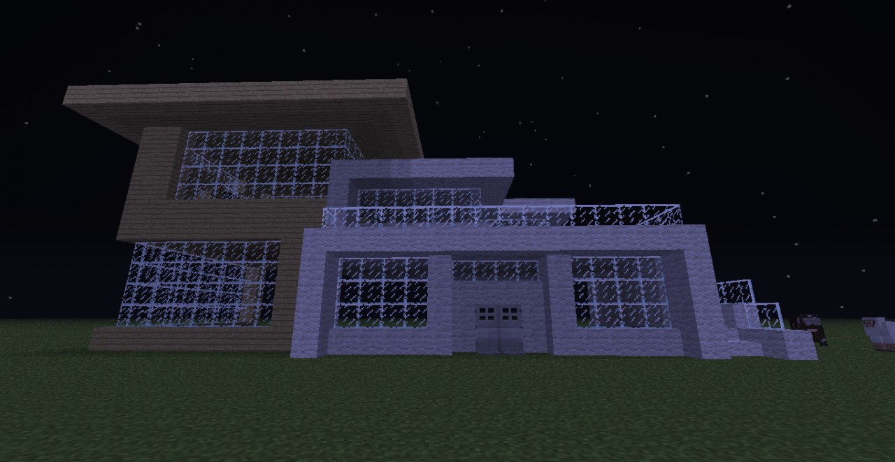 Modern style house [UPDATE] Minecraft Map