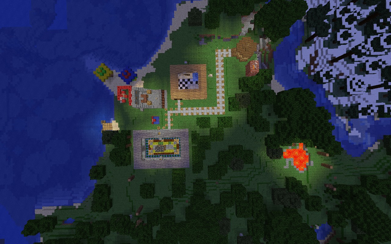 My Peaceful Map! Minecraft Map