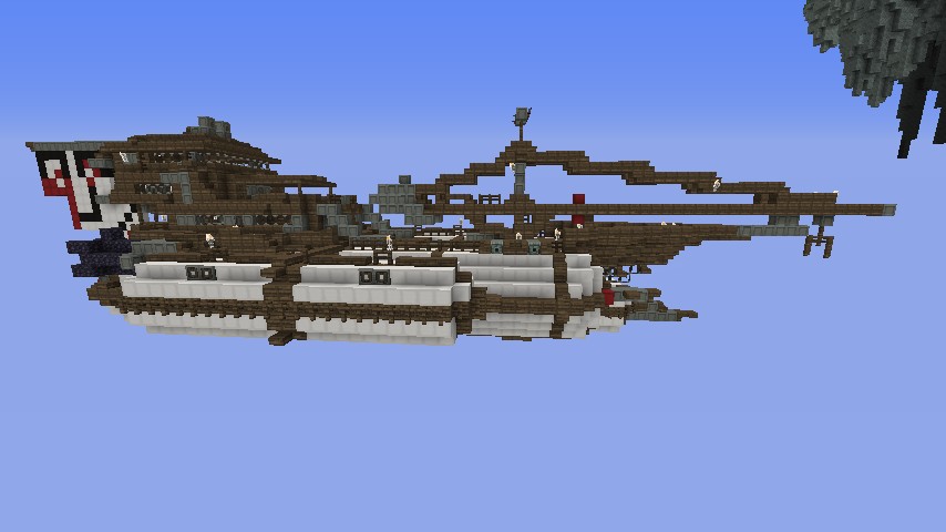 [Accalis fleet] Pangolin class craneship Minecraft Map