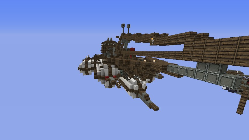 [Accalis fleet] Pangolin class craneship Minecraft Map