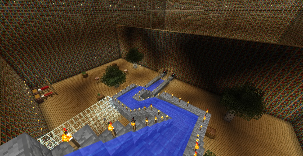 Minecraft Jump´n Run Map for four Players Minecraft Map