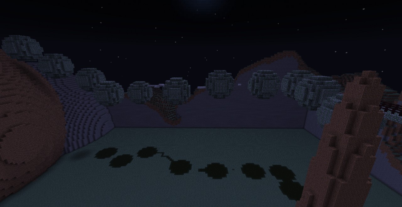 Weird Landscape Minecraft Map