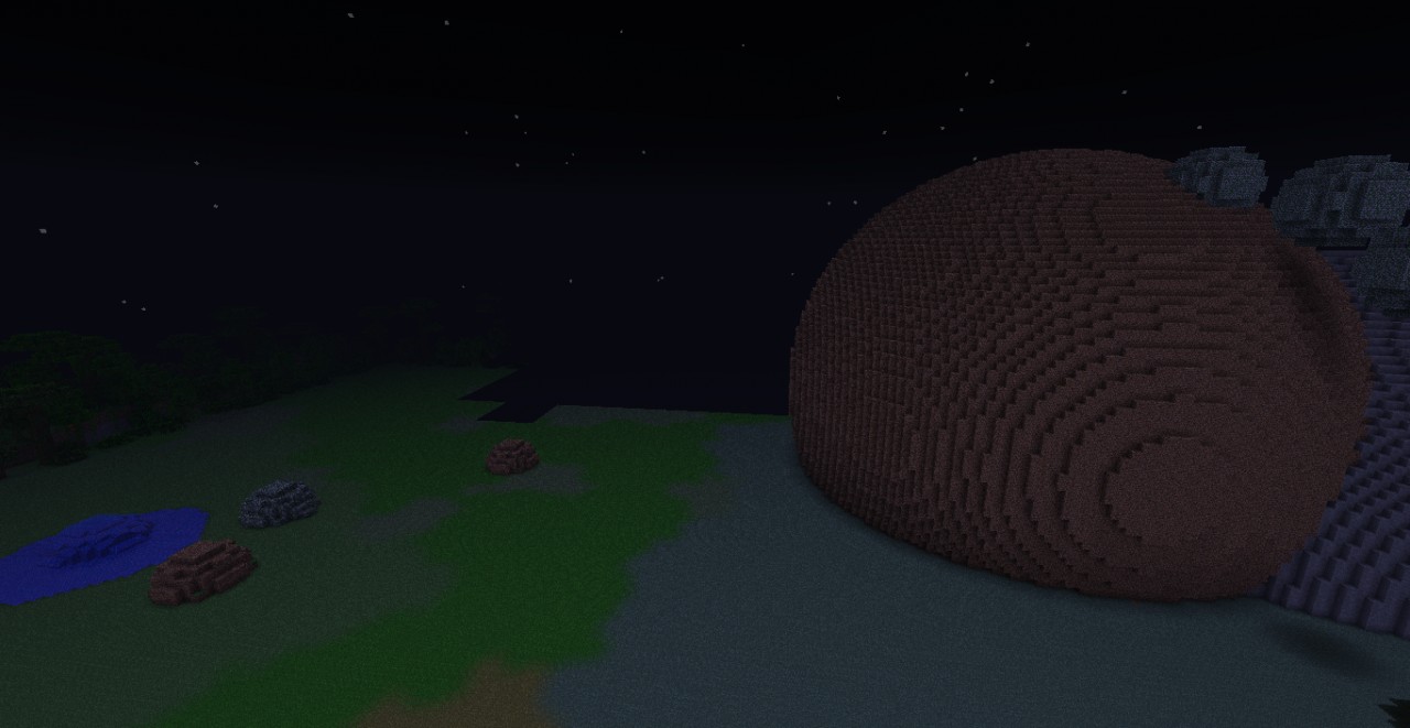Weird Landscape Minecraft Map