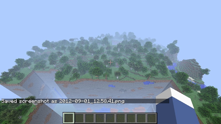 Superflat Cliffs Minecraft Map