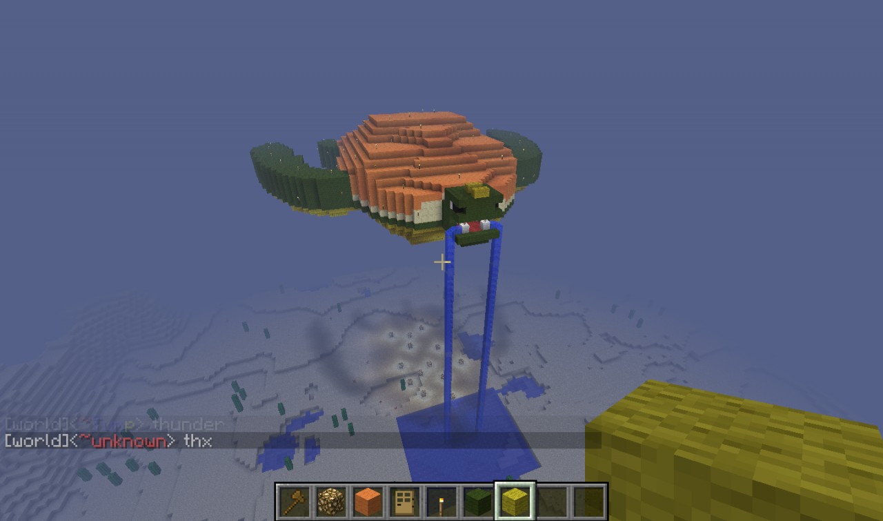 Need Help With Turtle Shell Minecraft Map