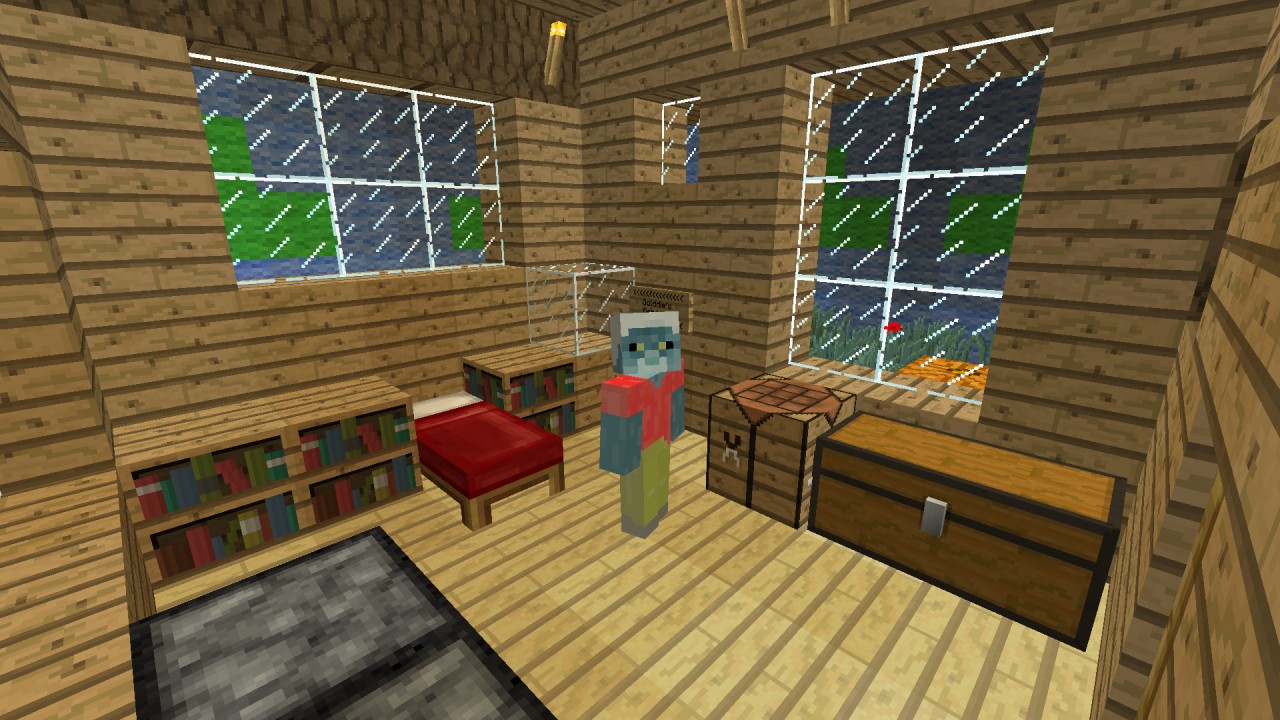 Golddie the lost goldfish to mc 1.3.2 Minecraft Map