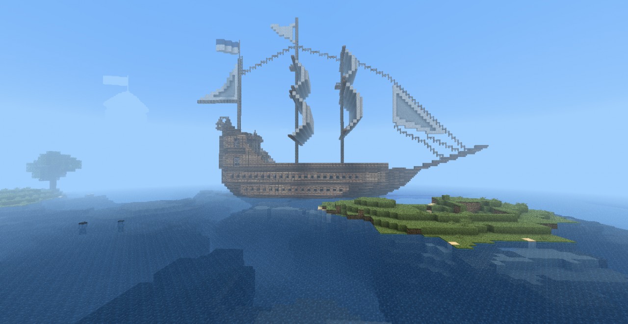 The Interceptor (Naval ship) Minecraft Map