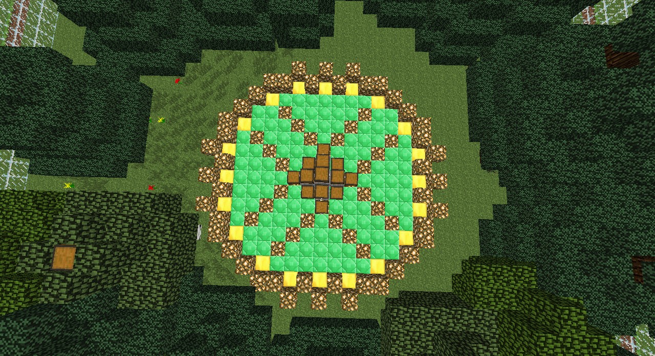Surival Games Block arena PVP Minecraft Map