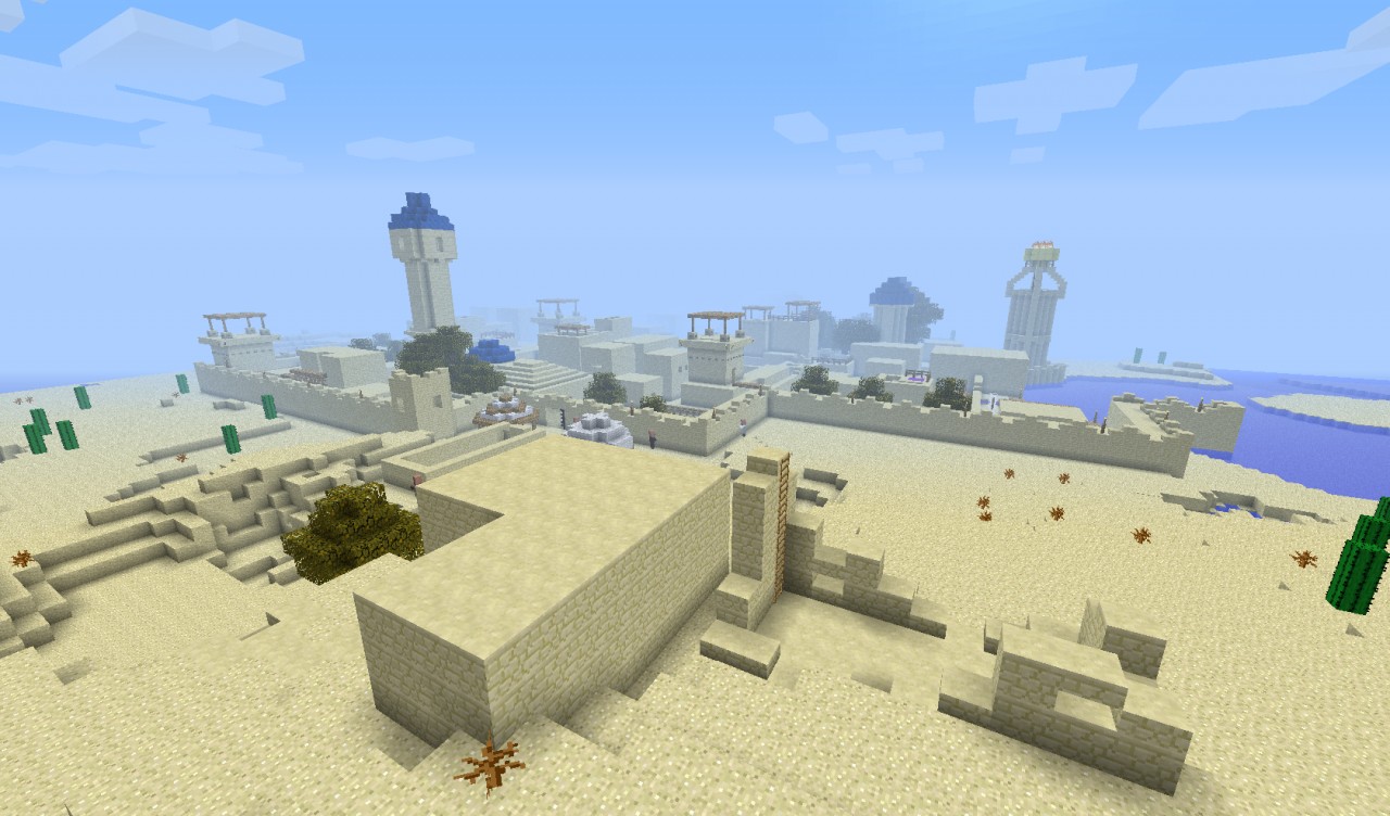 Sand City Minecraft Map