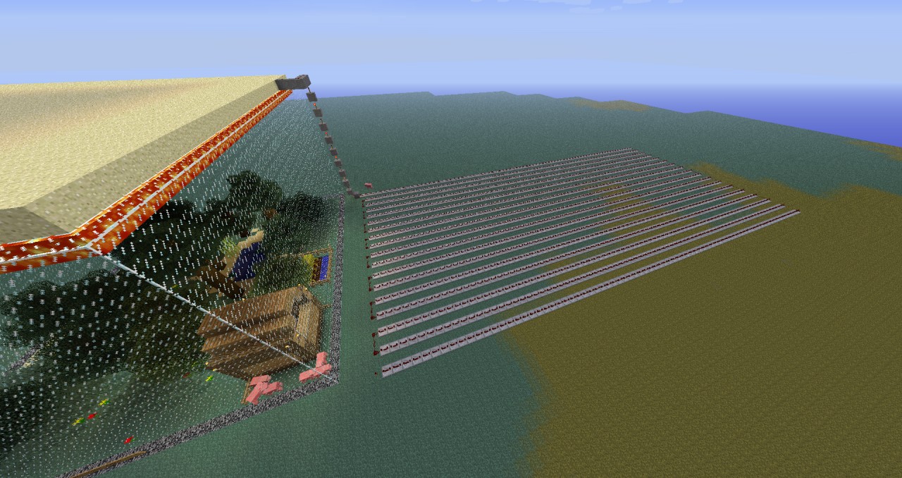 Minecraft LavaFall Minecraft Project