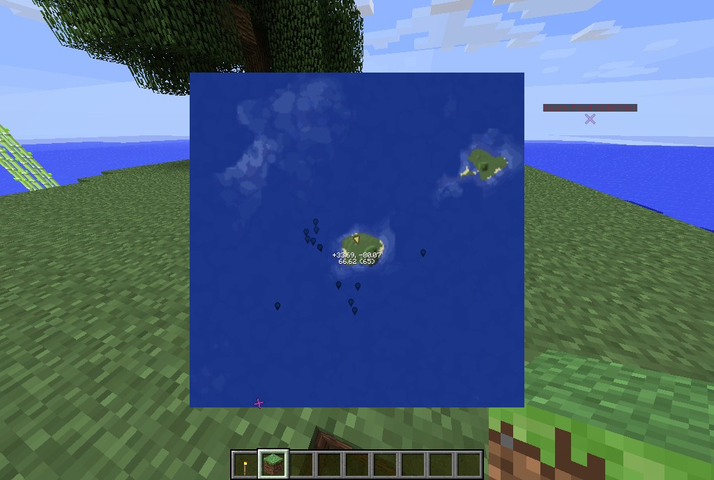 my favorite seed mess up Minecraft Map