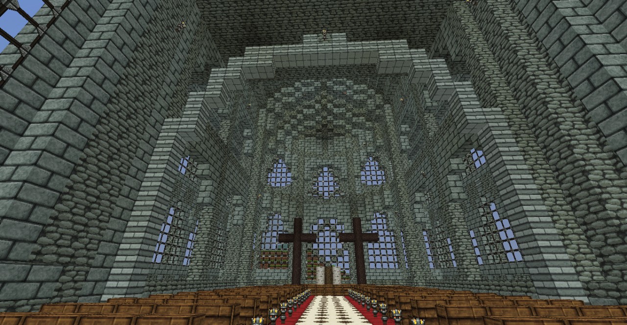 Cathedral Timelapse Minecraft Map
