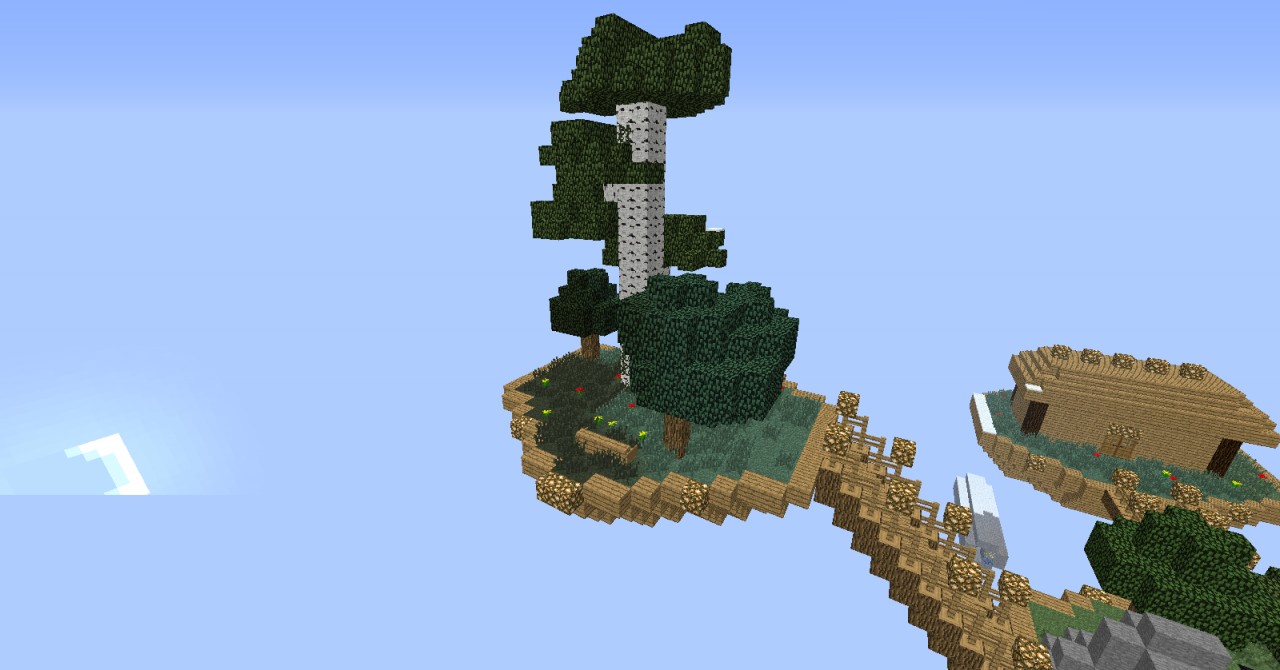 Floating garden Minecraft Map